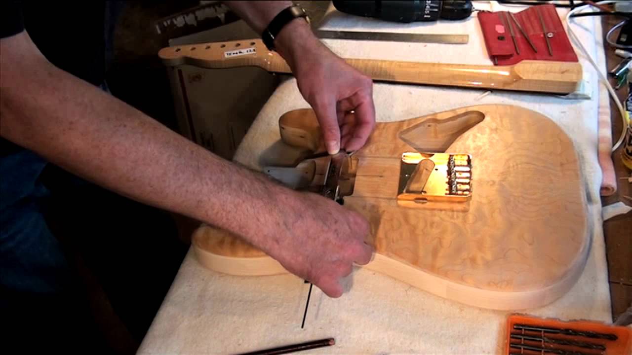 Hot Mod Your Guitar: Building a custom guitar 1 - YouTube