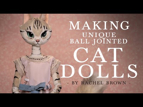 Creating A Ball Jointed Cat Doll