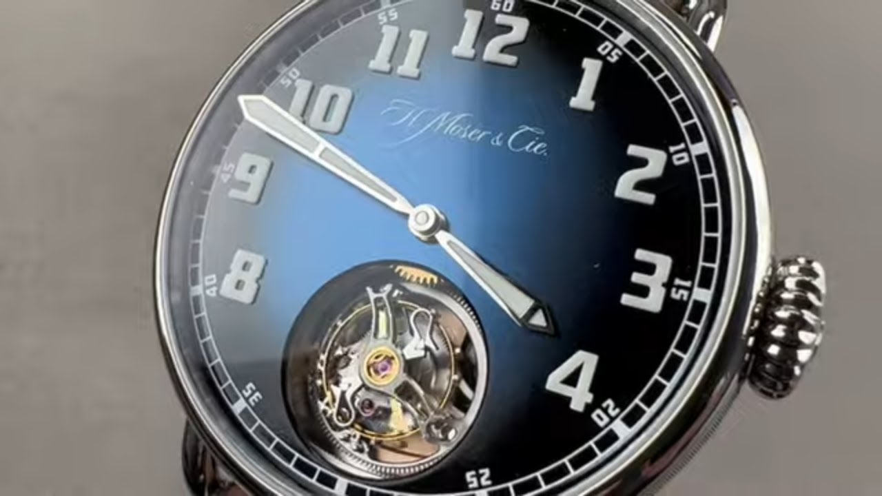 H. Moser & Cie. Heritage Tourbillon 8804-1200 H. Moser & Cie. Watch ...