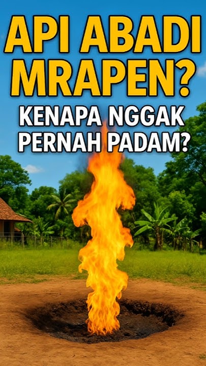 Fenomena Api Abadi Mrapen, Kenapa Api Ini Nggak Pernah Padam? #shorts - YouTube