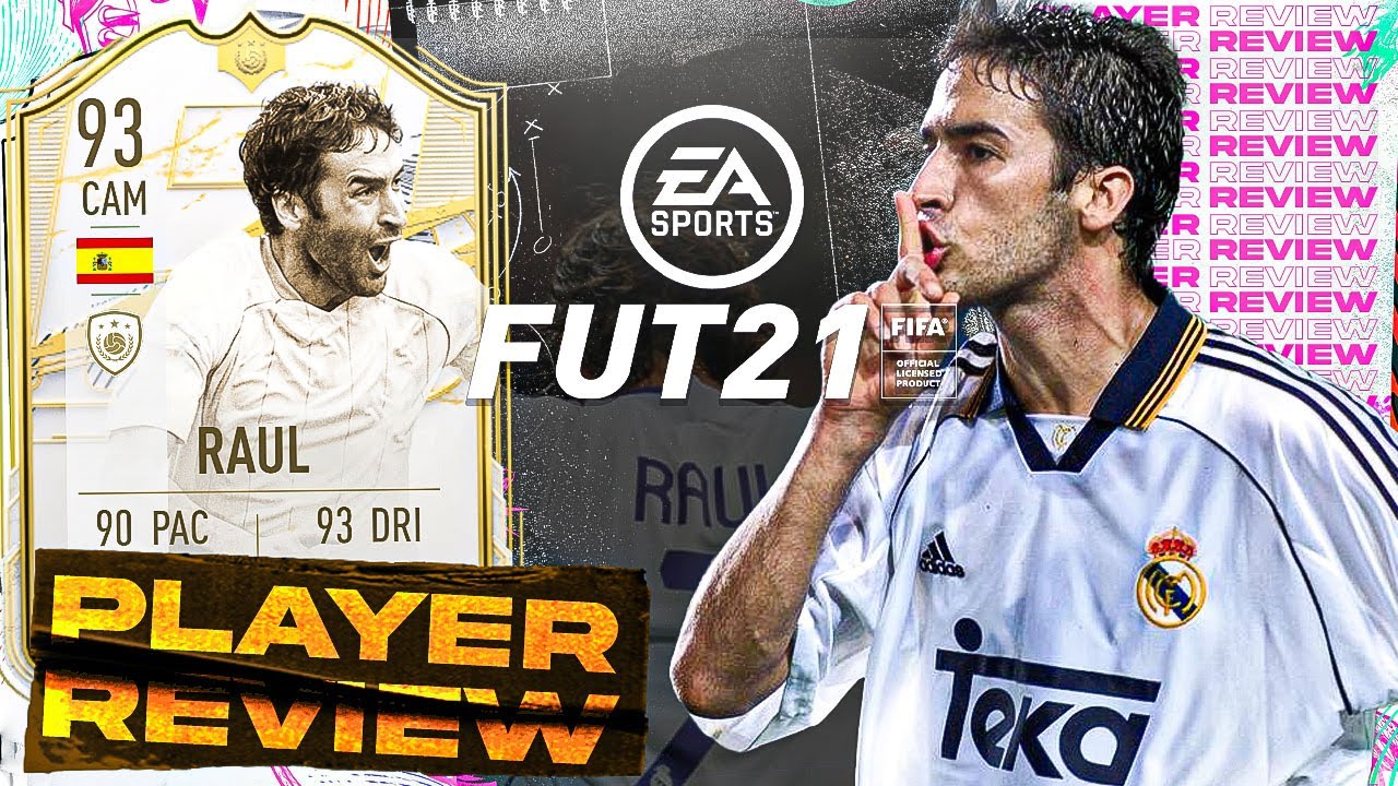 RAUL FIFA 21 ICON MOMENTS PLAYER REVIEW! ( AMAZING ST ) - YouTube