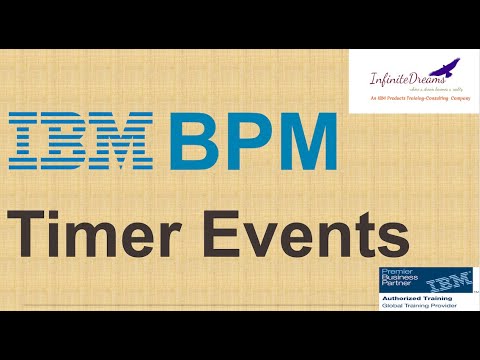 IBM BPM Tutorials: IBM BPM Timer Events, How to time a Business Process in IBM BPM - YouTube