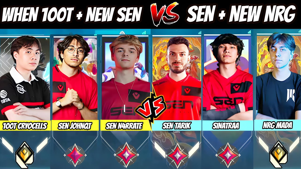 When SEN Tarik, NRG Mada & Sinatraa Faced Avengers Team SEN Johnqt, SEN ...