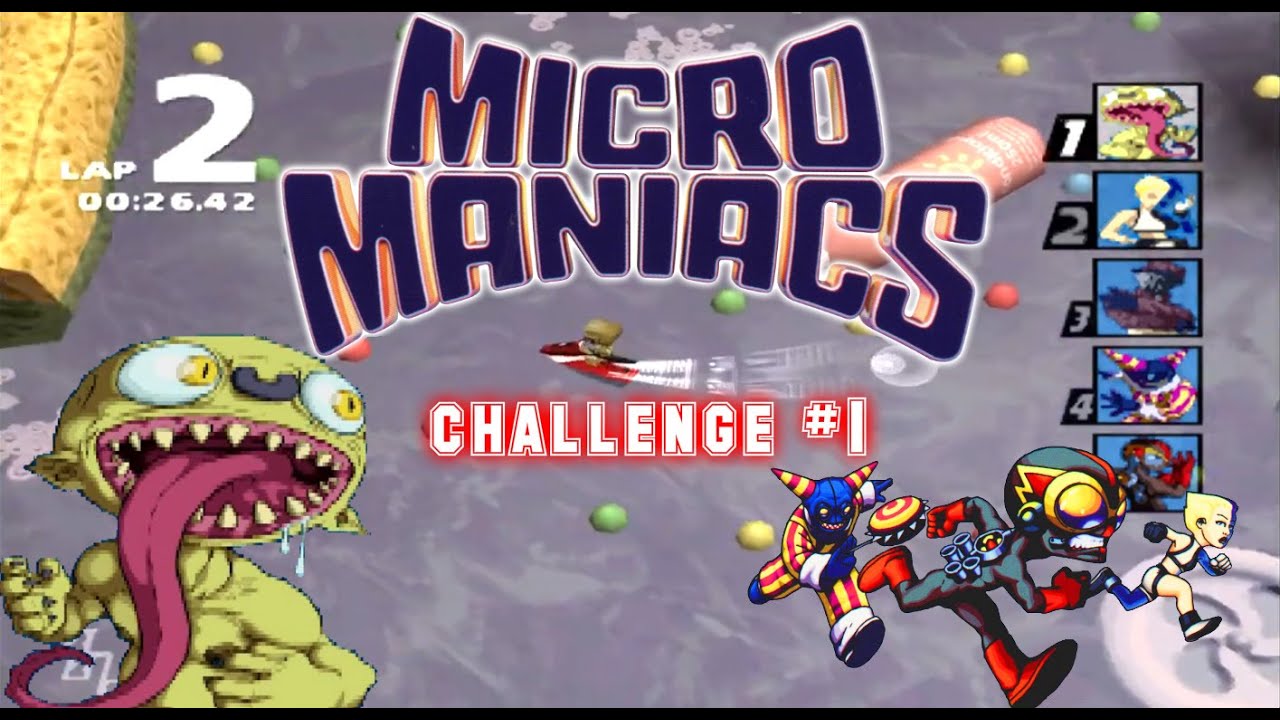 Micro Maniacs challenge #1 MawMaw - YouTube