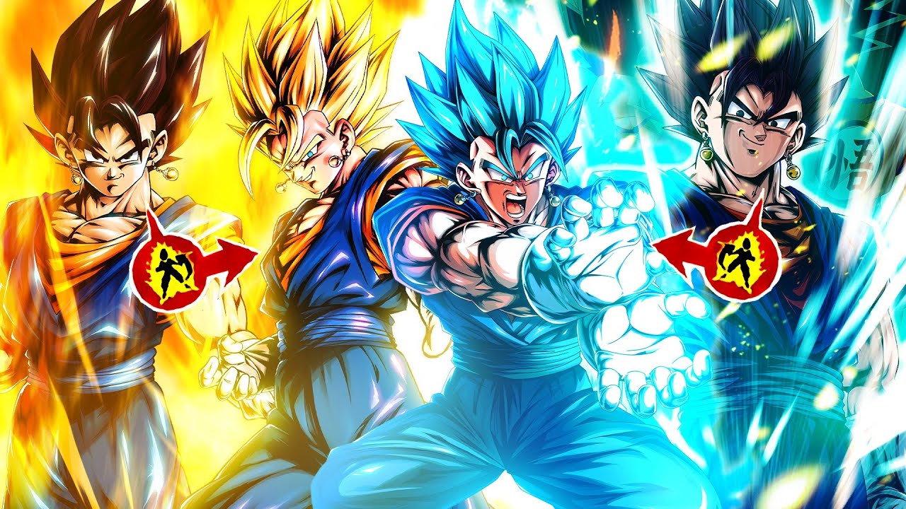 VEGITO'S THAT TRANSFORM ARE UNSTOPPABLE IN DRAGON BALL LEGENDS! - YouTube