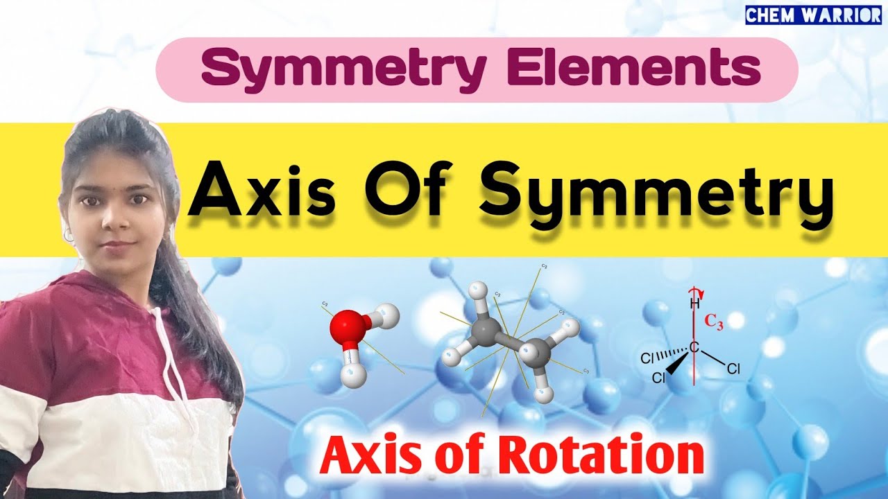 Axis Of Symmetry Ll Symmetry Elements Rotational Axis Of Symmetry