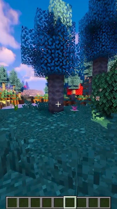 Minecraft Falling Trees Mod! - YouTube