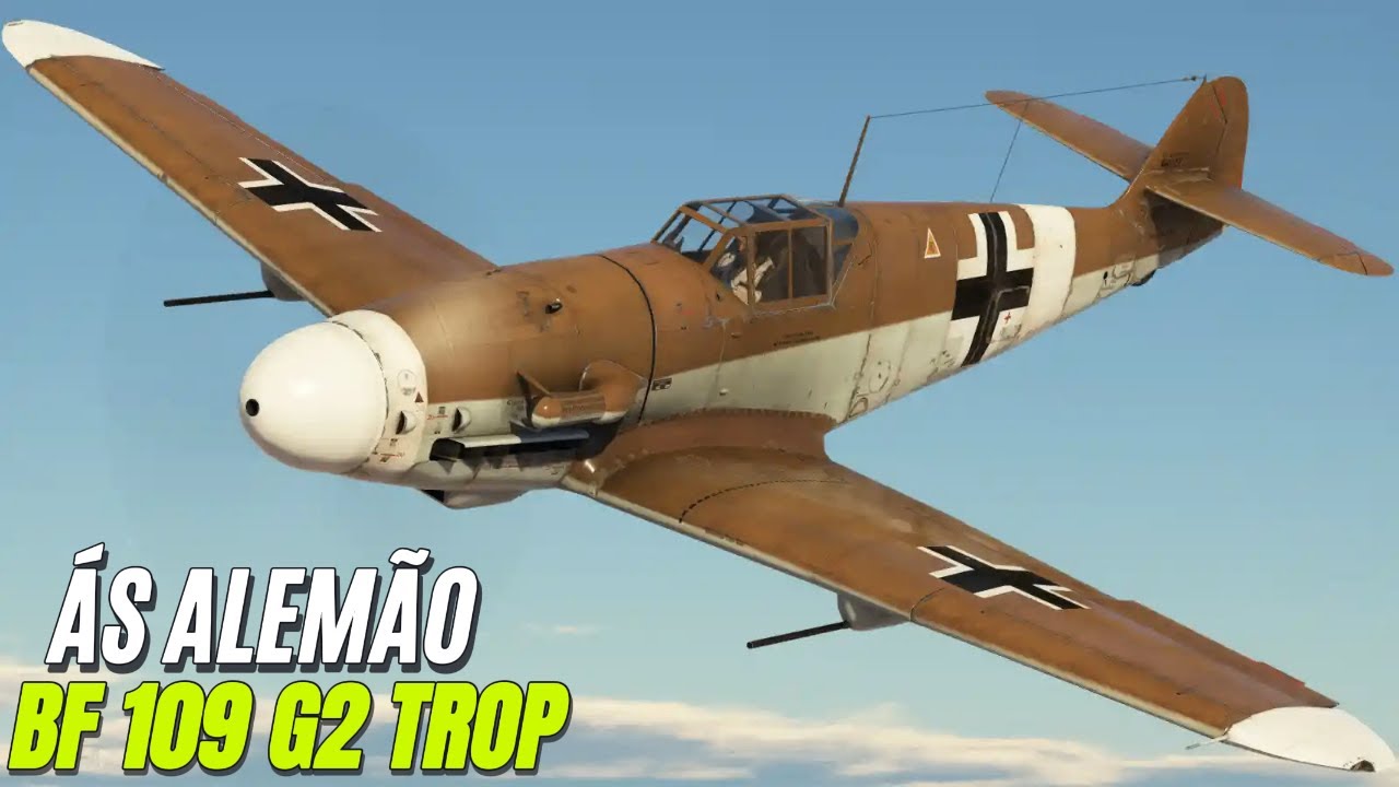 WW2 109 G2 TROP! COM CINEMATIC! - YouTube