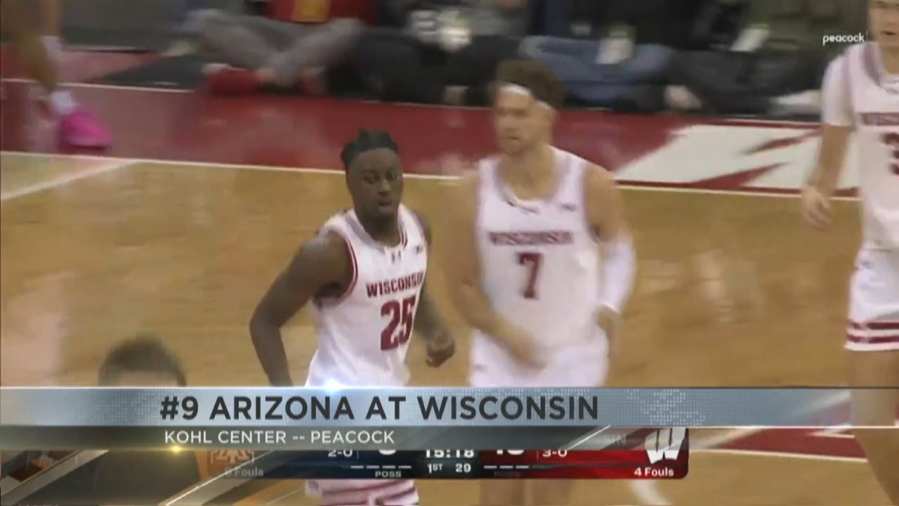 Wisconsin Men's Basketball hands No. 9 Arizona first loss of season ...