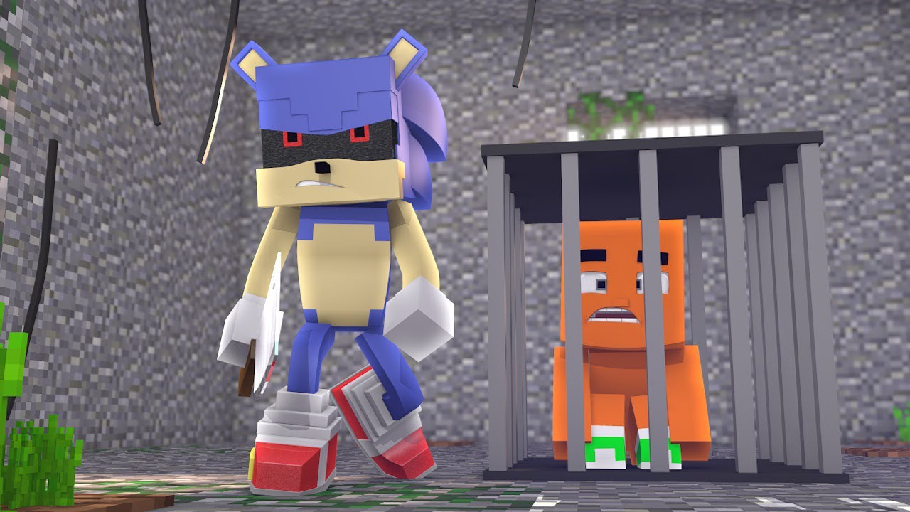 DARWIN FOI SEQUESTRADO POR SONIC.EXE no MINECRAFT! - YouTube
