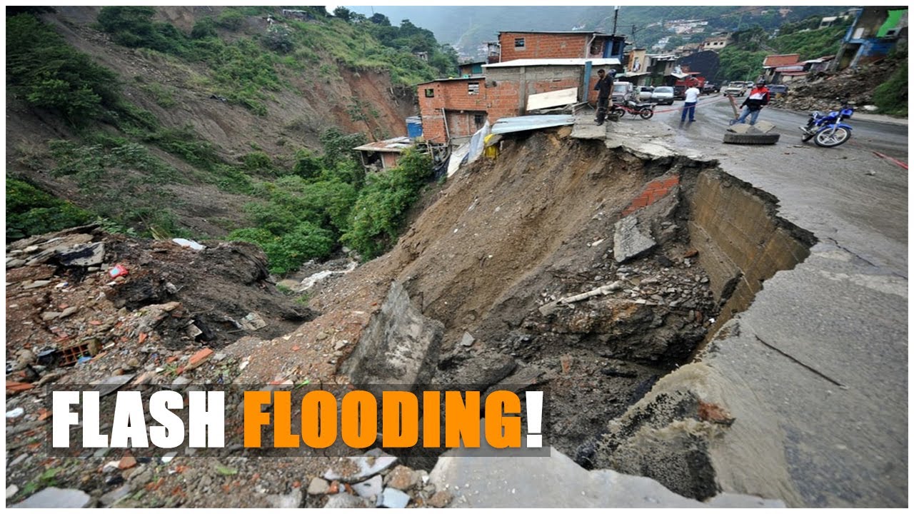 Flash Floods Drown and Destroy Vargus, Venezuela! - YouTube