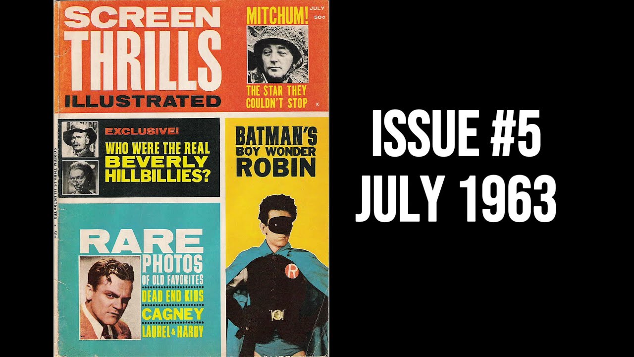 Screen Thrills Illustrated — Issue #5 — July 1963 - YouTube
