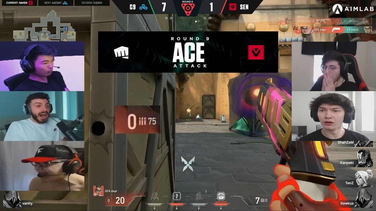SEN dapr Insane (ACE) Clutch against C9 - YouTube