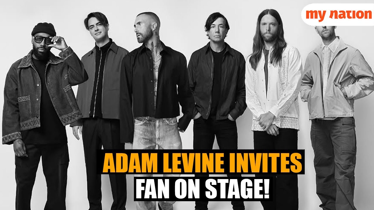 Adam Levine's Heartwarming Moment with Fan at Maroon 5's Mumbai Concert ...