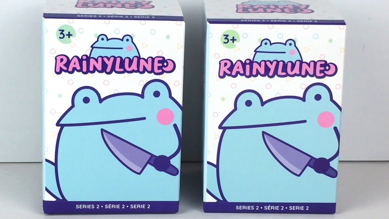 $10 Tuesday: Rainy Lune Frog Plush Series 2 Key Clip Blind Boxes Review ...
