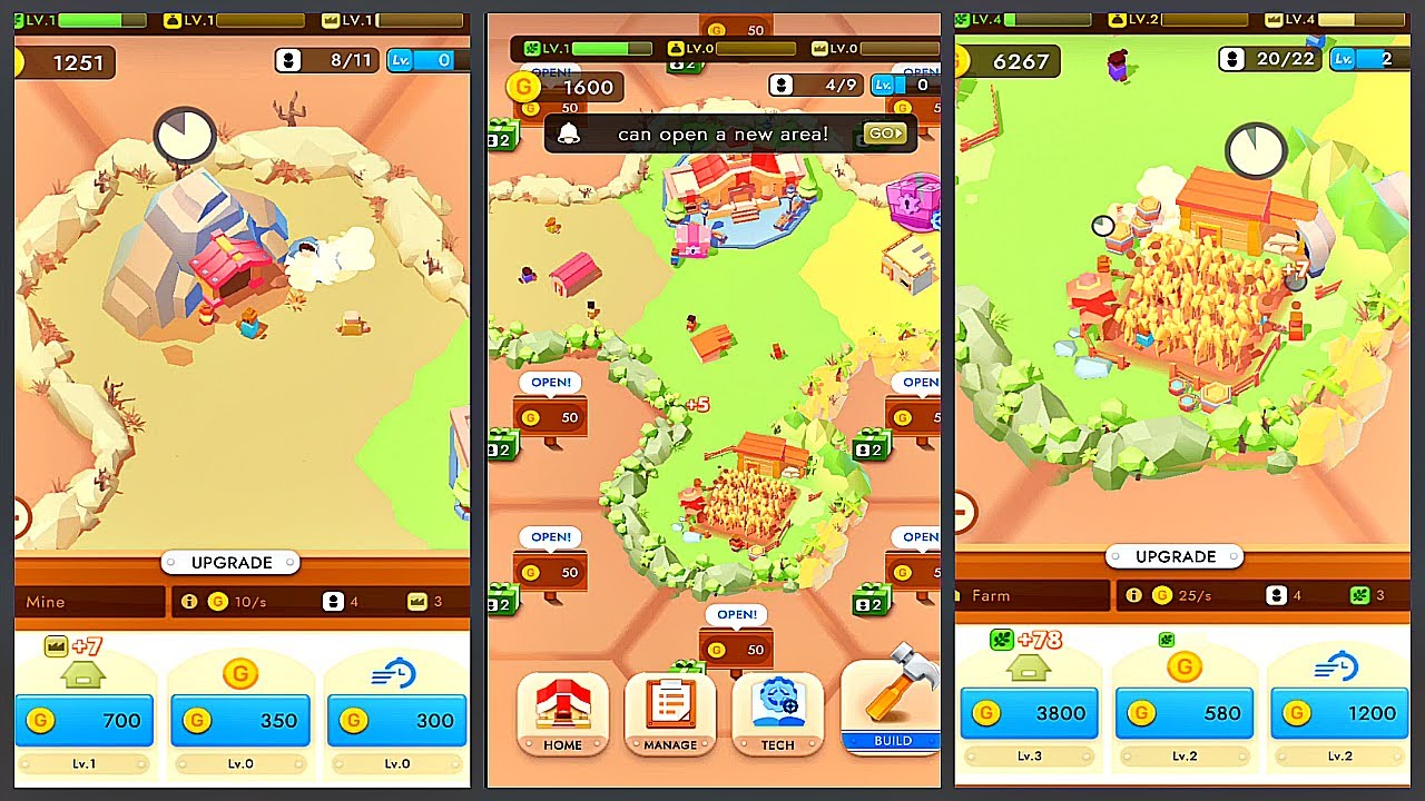 Idle Village Tycoon (Gameplay) - YouTube