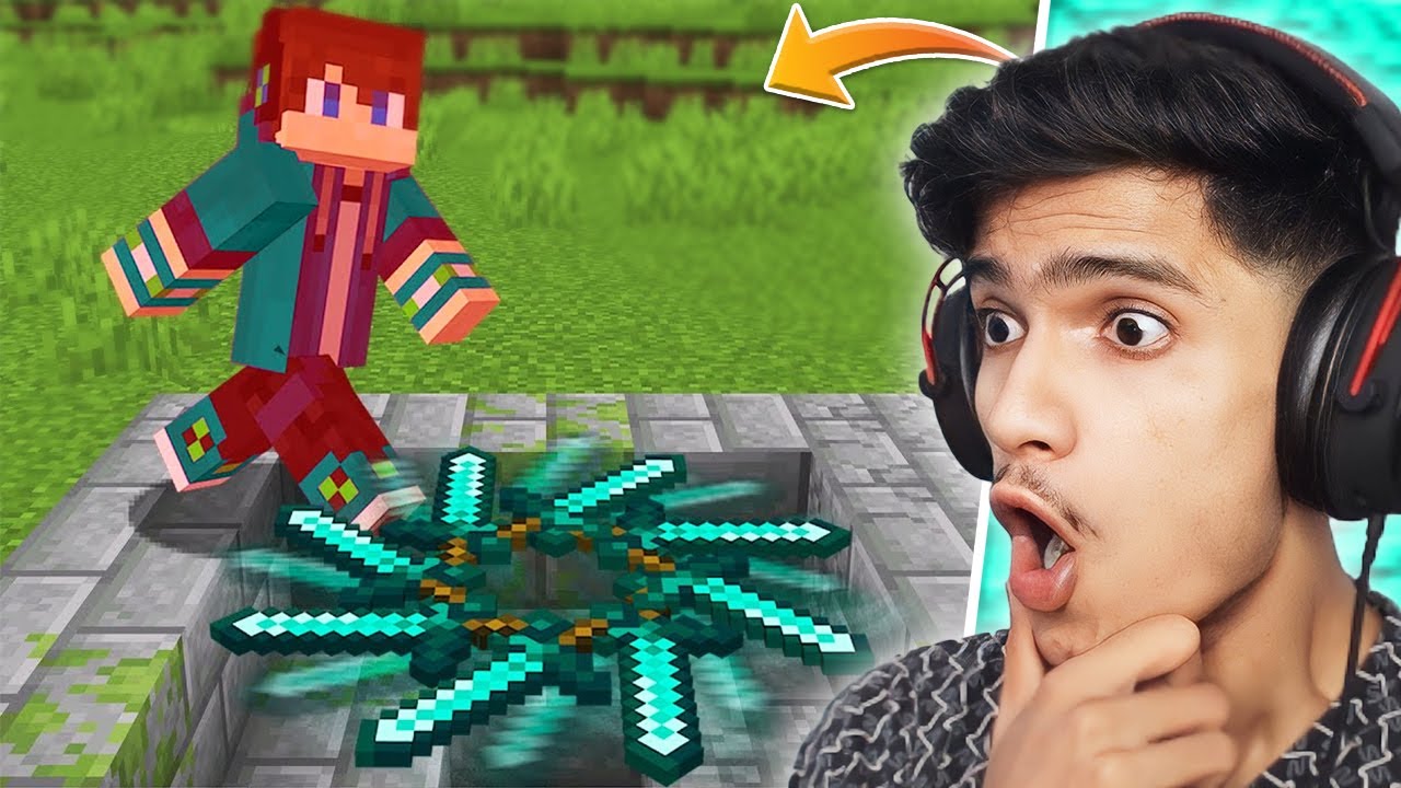 Trying Viral Minecraft Tiktok Traps Part 2 - YouTube