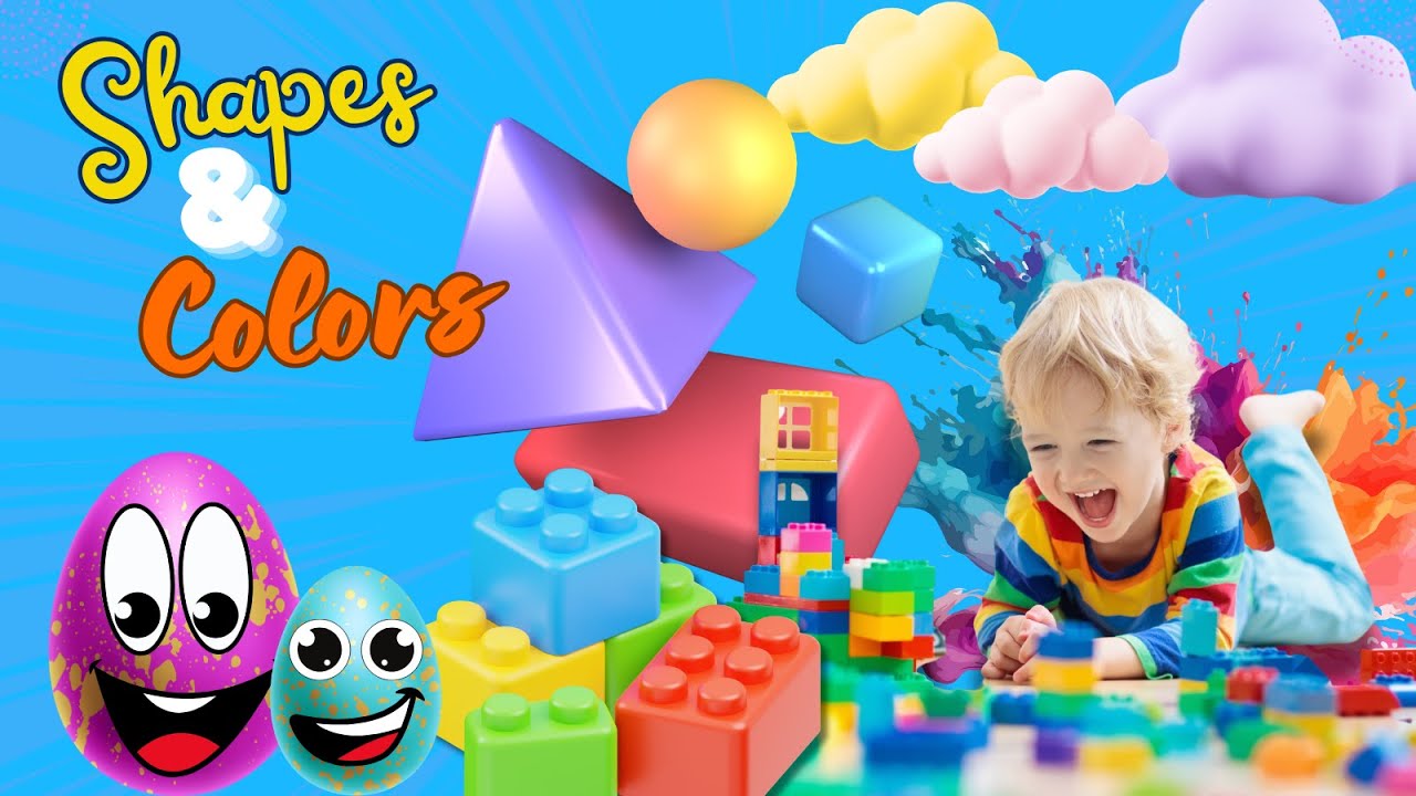 🟡Shapes & Colors Magic: A Fun, Educational Song for Kids!🎨 - YouTube