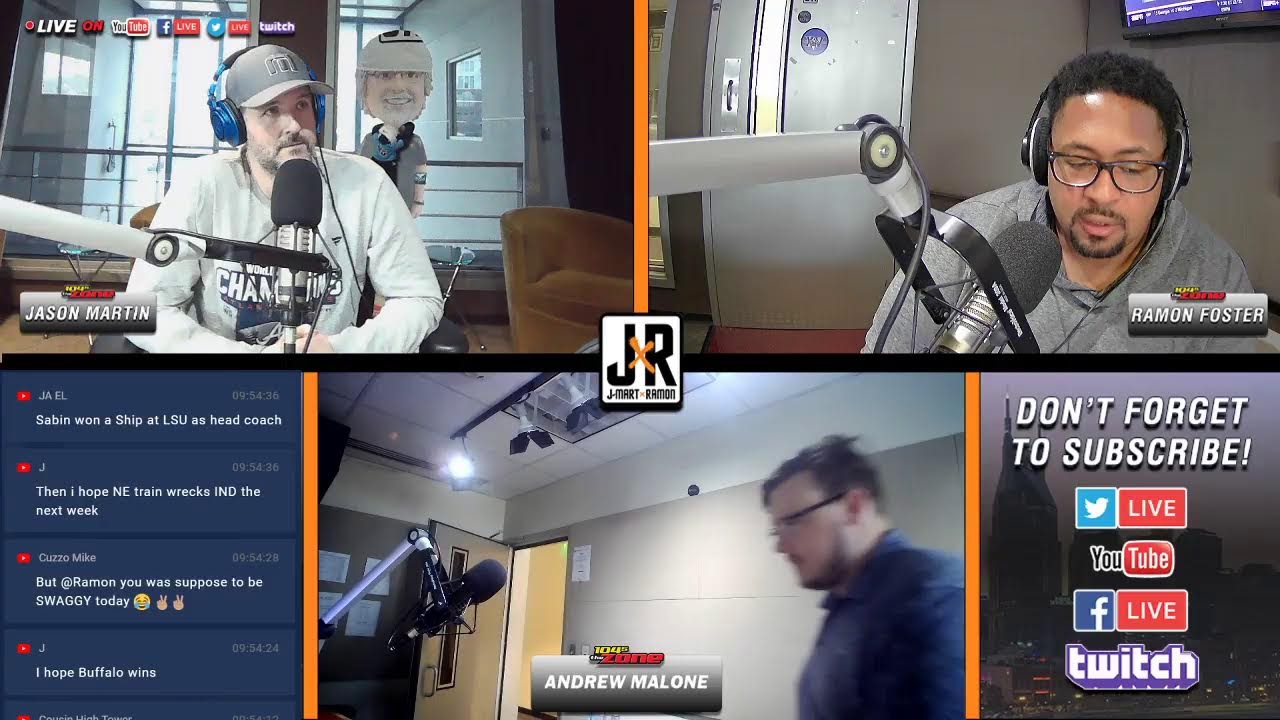Reacting to a chaotic conference championship weekend | JMart & Ramon ...