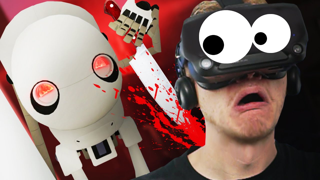THIS NICE ROBOT JUST GOT POSSESSED BY A DEMON!!?! Budget Cuts 2 VR ...