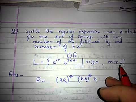 Regular expression example 3 - YouTube