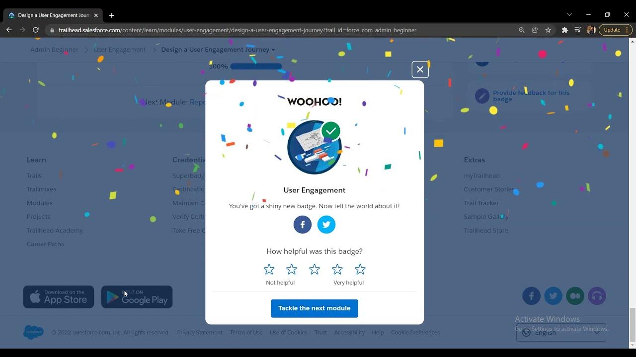 Salesforce Trailhead Design A User Engagement Journey Youtube