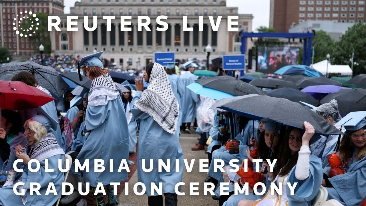 LIVE: Columbia University holds graduation ceremony - YouTube