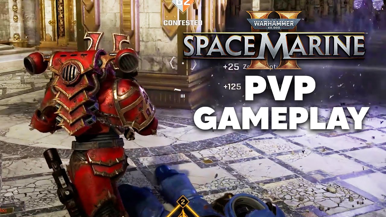 SPACE MARINE 2 - FIRST LOOK PVP MULTIPLAYER GAMEPLAY - YouTube