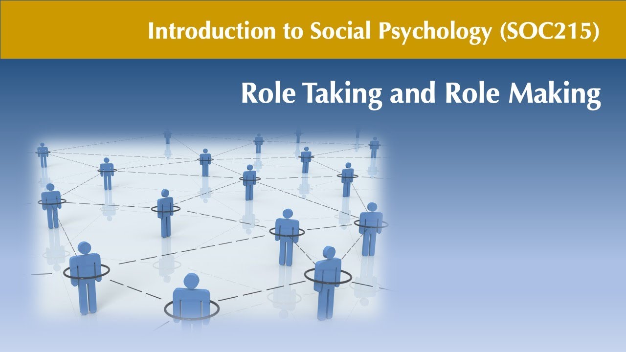 SOC215 Role Taking and Role Making - YouTube