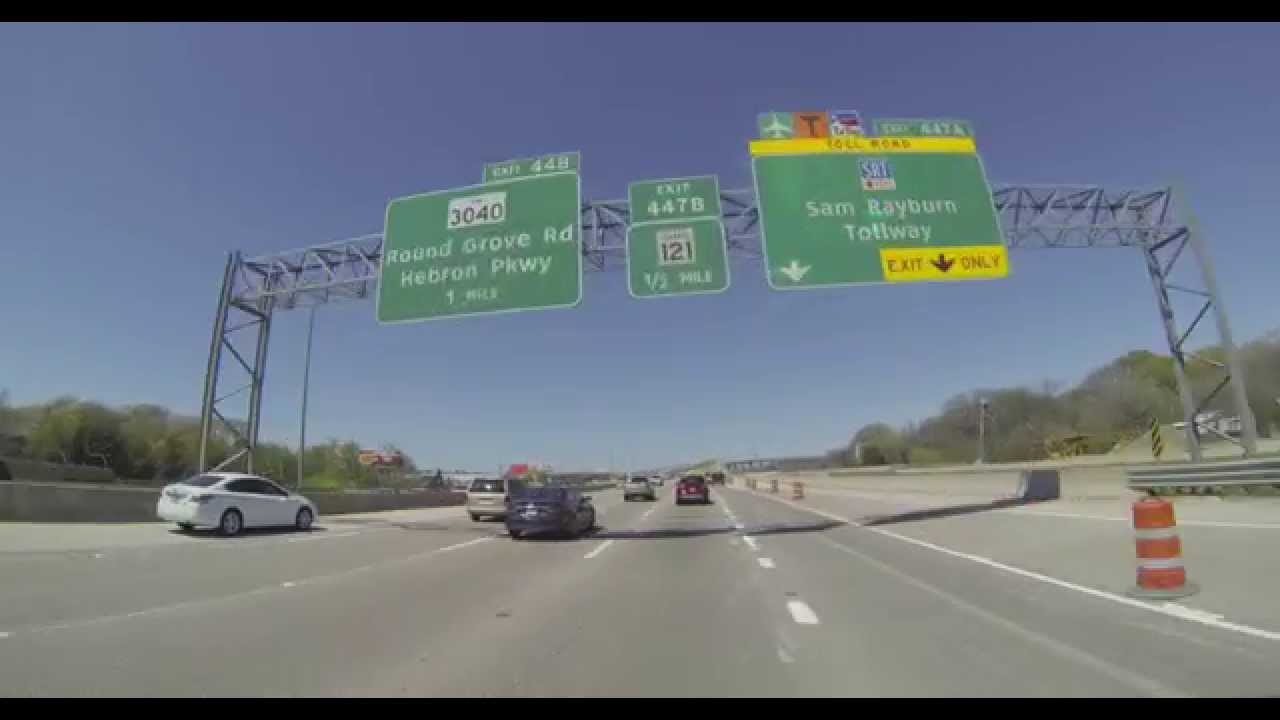 Northbound on I-35E From President George Bush Tollway (Hwy 161) to Hwy ...