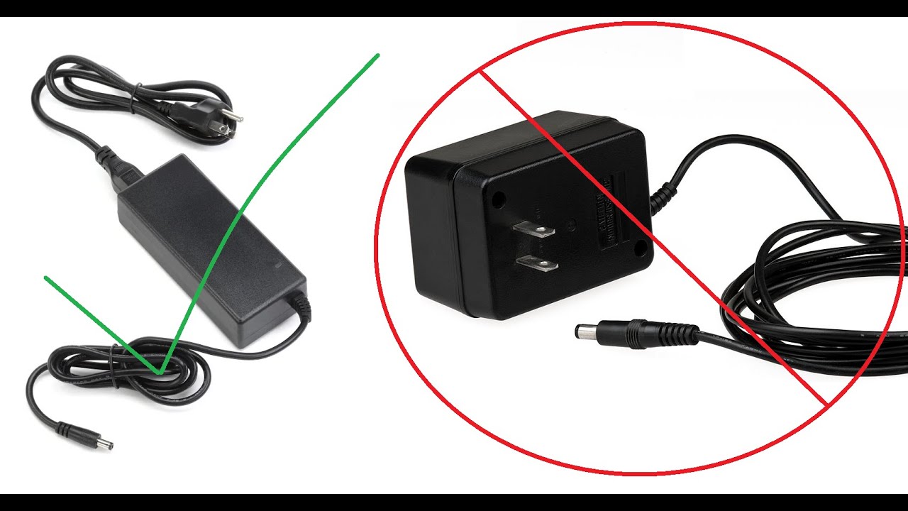My wall wart power supply is too heavy! Whaddama gonna do!? - YouTube