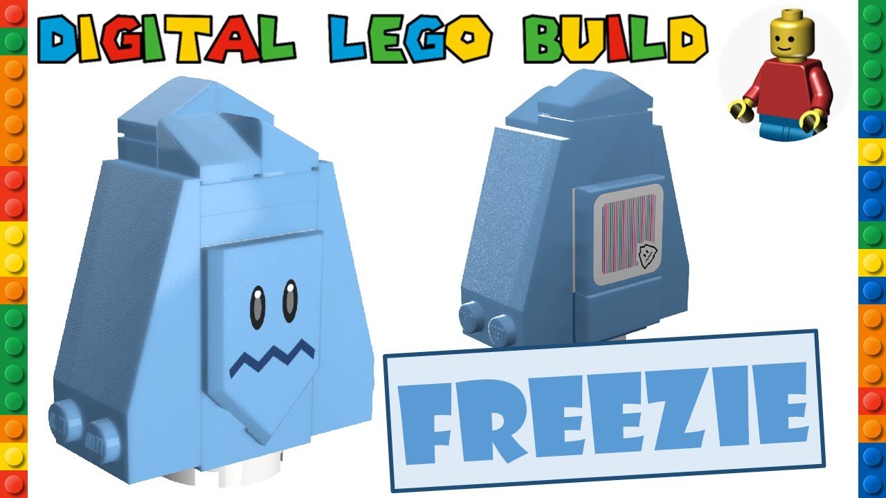 How to build Freezie Lego Mario Character Packs Series 4 Digital Lego ...