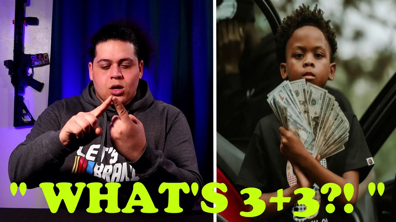 9 Year Old Rapper Lil RT Can't Do Basic Math - YouTube