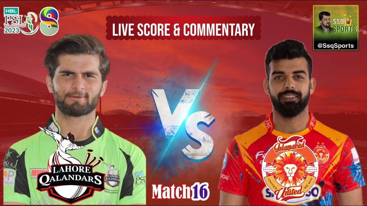 HBL PSL 8|Match 16| Lahore Qalandars vs Islamabad United |Pre Match ...