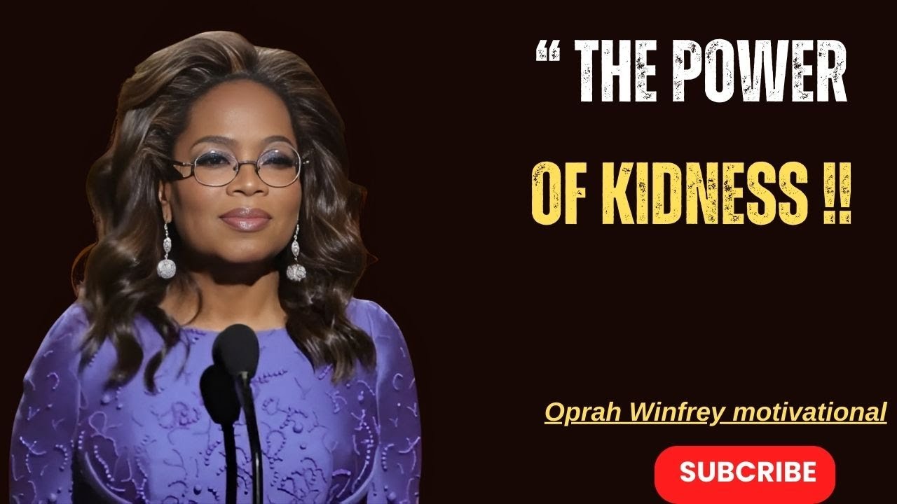 "Oprah Winfrey Reveals the Life-Changing Power of Kindness: Transform ...