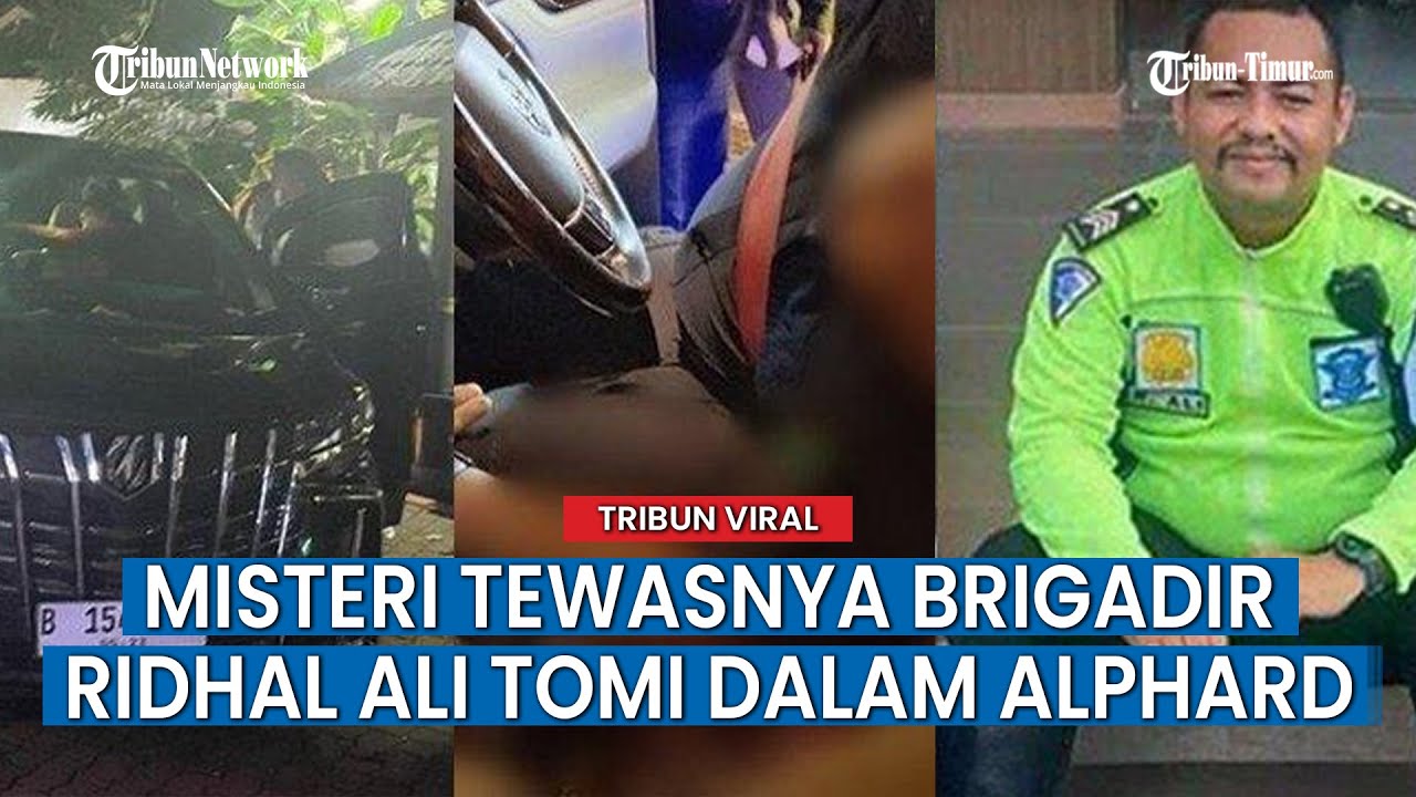 Fakta Kematian Brigadir Ridhal Ali Tomi dalam Mobil Alphard - YouTube