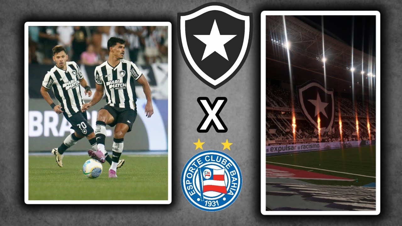 TUDO SOBRE BOTAFOGO x BAHIA | PARTE TÁTICA | GLORIOSO PARA O MUNDO VER ...