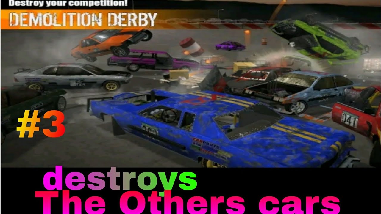 demolition derby 3| gameplay game | #3 - YouTube
