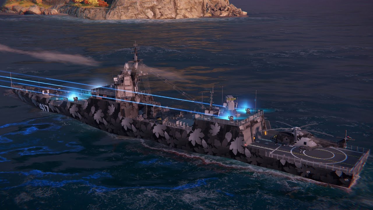 Modern Warships: RF Project 22350M Super Gorshkov Frigate In Action ...