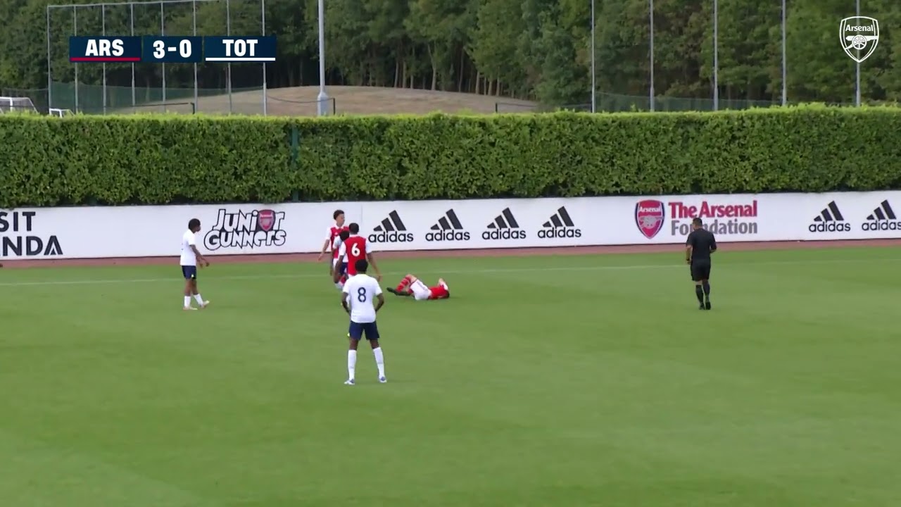 Highlights: U18 Arsenal 4-1 U18 Tottenham - YouTube