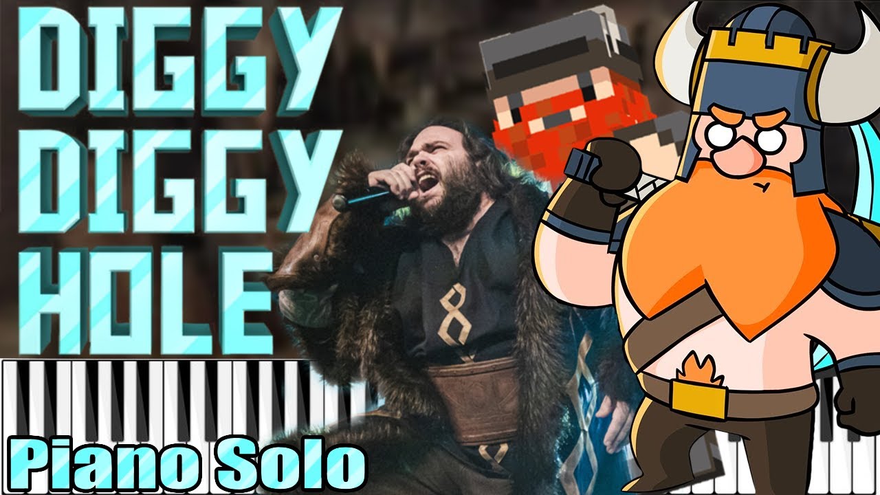 Ultimate Diggy Diggy Hole Piano Medely (Solo only) - YouTube