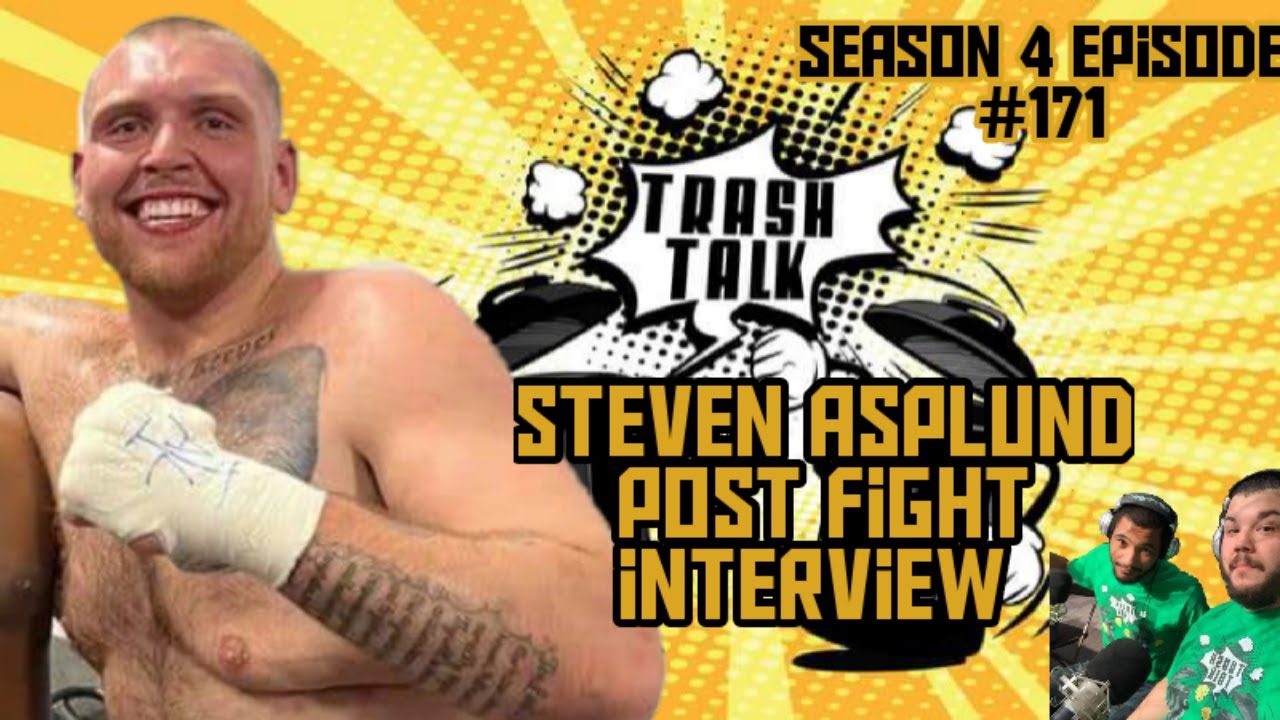 Steven Asplund post fight interview - YouTube