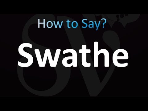How to Pronounce Swathe - YouTube
