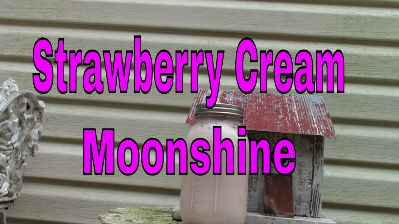 Indulge In Delicious Strawberry Cream Moonshine - Learn How To Make It ...