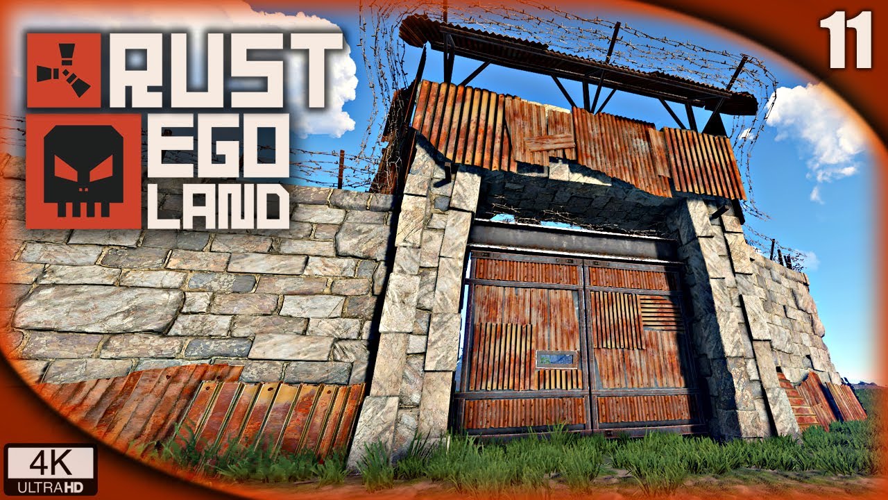 EGOLAND #11 | EL RECINTO DE LA MANSIÓN | RUST Gameplay Español - YouTube