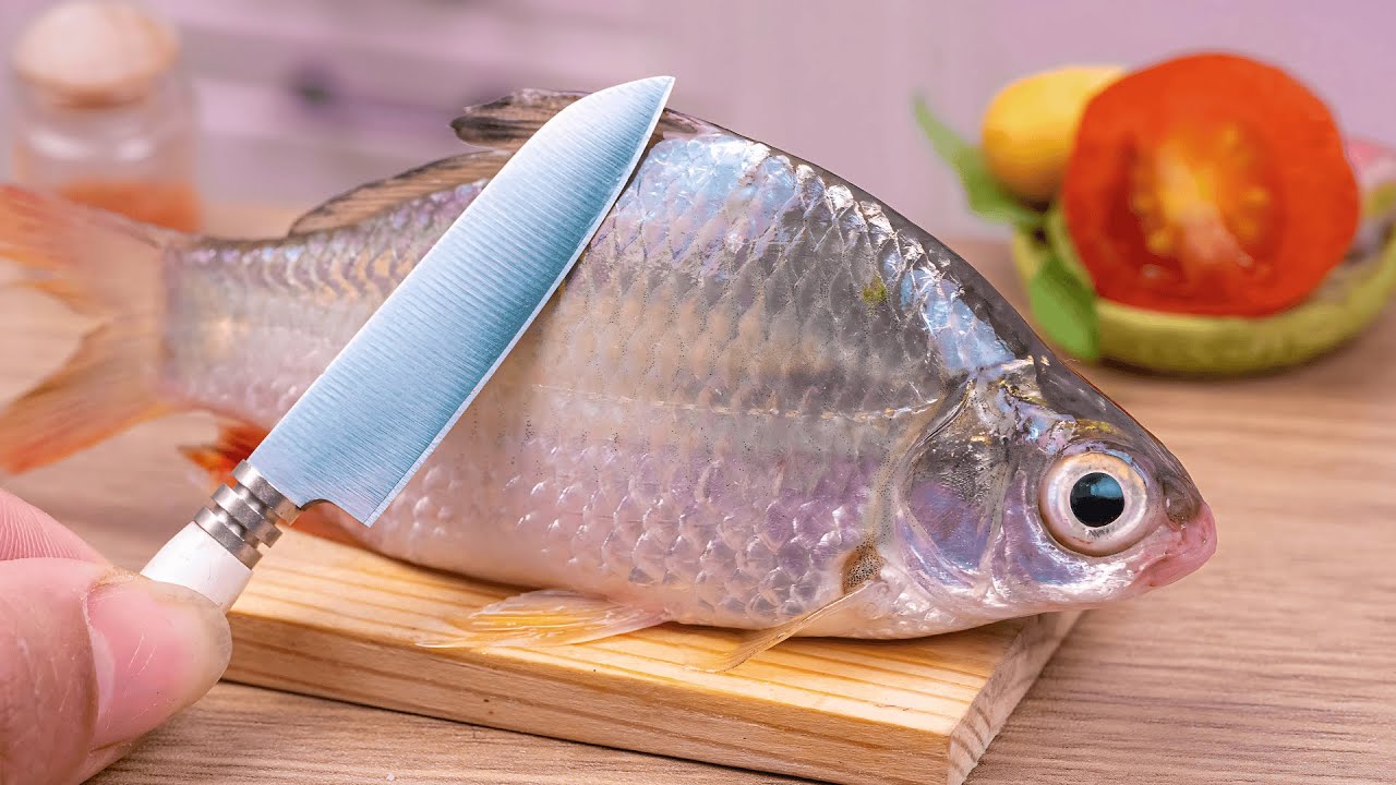 Best Of Mini Food Cooking Videos | Spicy Miniature Fish Fry Recipe in ...