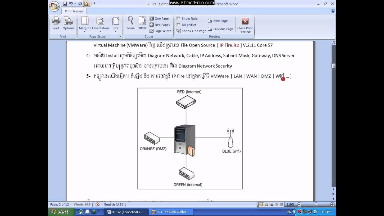 IP Fire Tutorial: Hardware Requirement + Diagram Network with IP Fire ...
