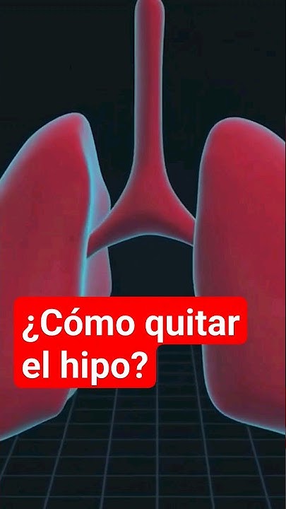 ¿Cómo quitar el hipo? - YouTube