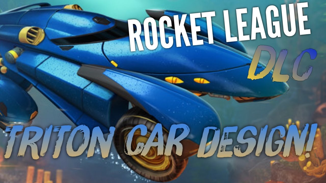 Rocket League DLC : Triton Car Design and Gameplay! - YouTube