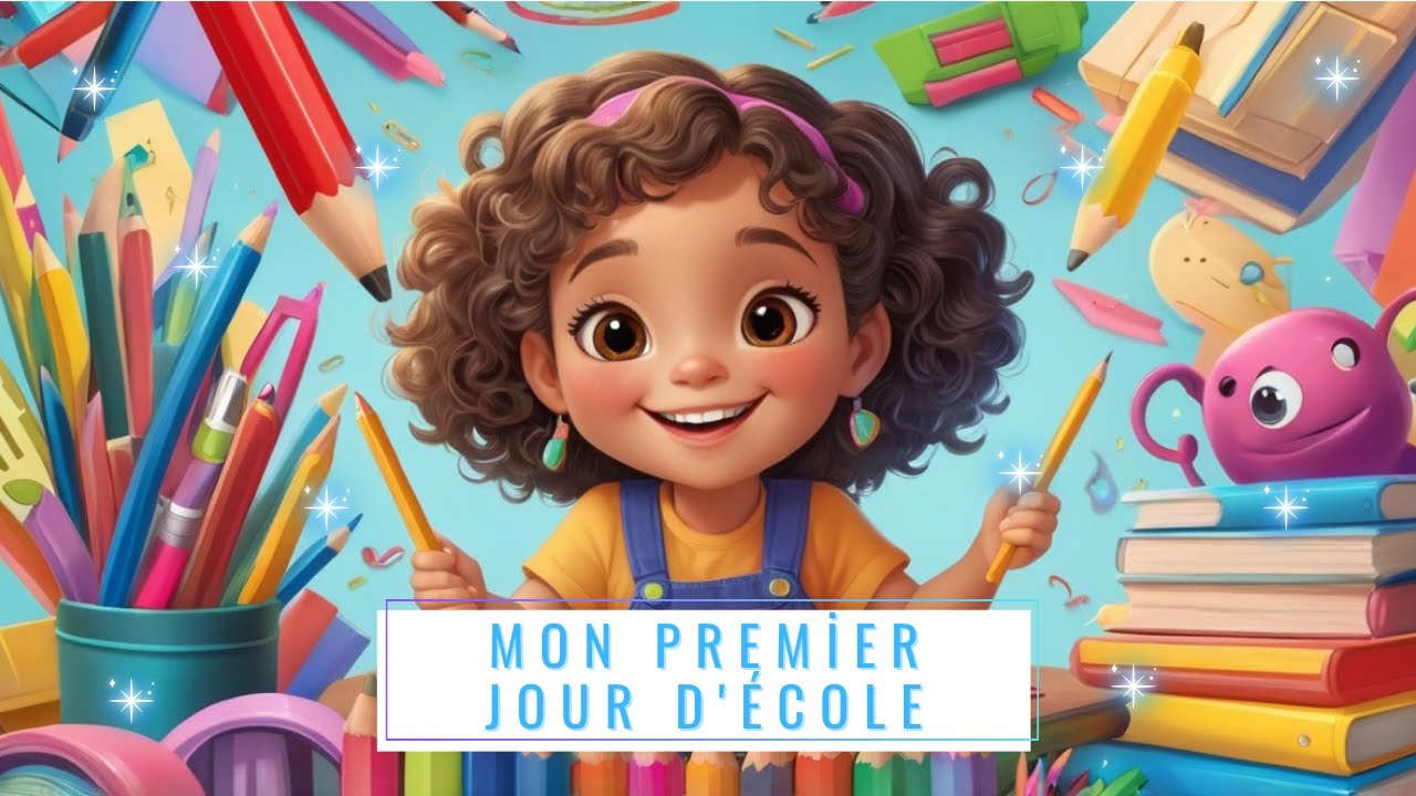 Mon premier jour d'école/Histoires pour Enfants #ecole #enfants # ...